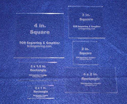 Laser Cut Quilt Templates- 6 Piece Square/Rectangle Set - Special ...