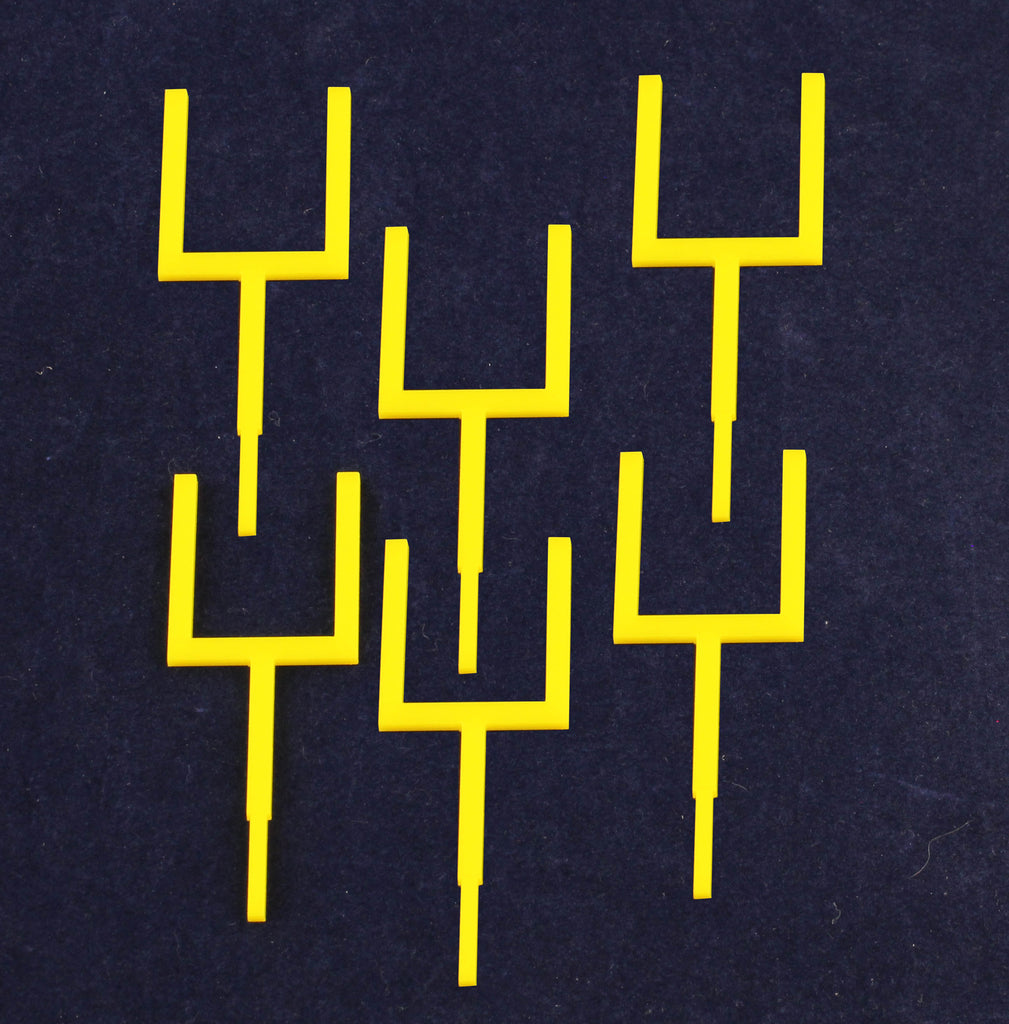 Cupcake Goal Post Toppers – Quilting Templates and More!