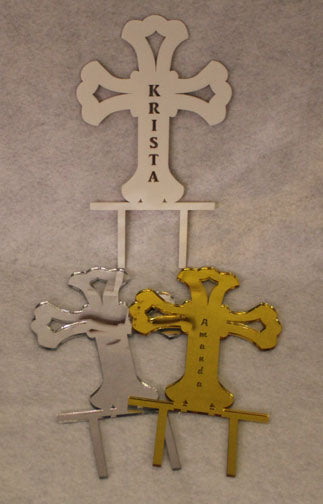 Cross Cake Topper - Assorted Colors - Free Engraving! – Quilting ...